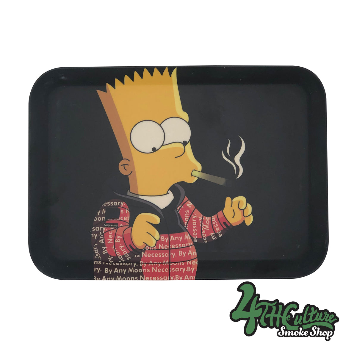 Bart Smokes Bamboo Rolling Tray - medium – 4 The Culture Smoke Shop